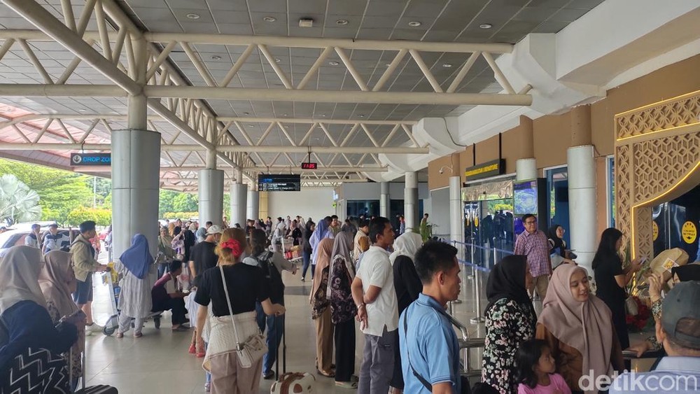 Lonjakan Penumpang di Bandara SMB II Palembang Selama Lebaran 2025